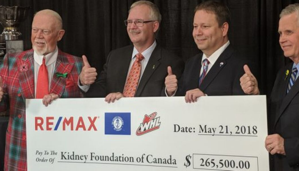 WHL Suits Up with Don Cherry to Promote Organ Donation, Raises over ...