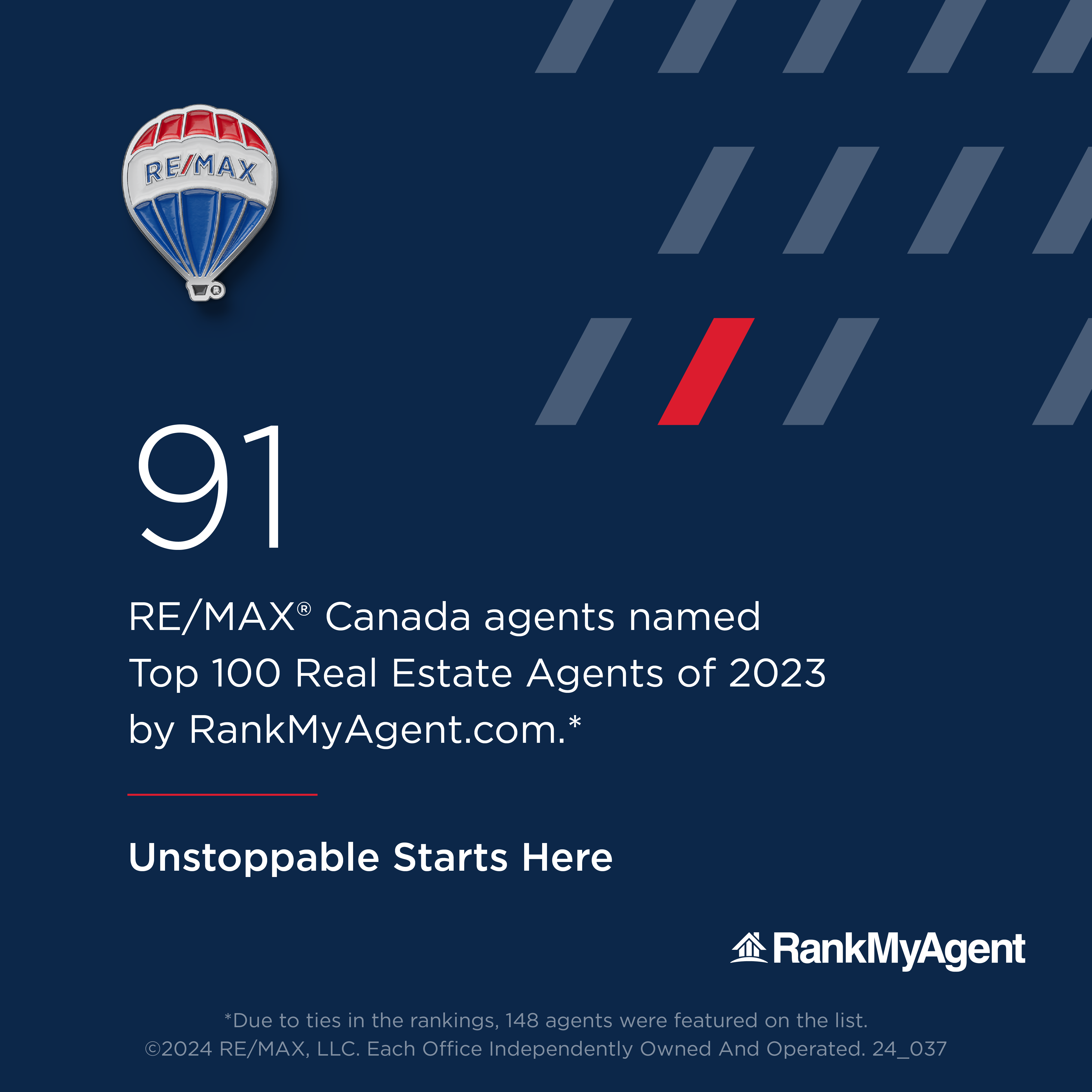 RE/MAX Affiliates Named in 91 of RankMyAgent.com's List of Top 100 ...